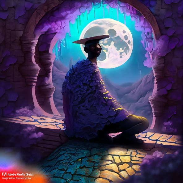 AI Art Inspired by The Killing Moon by N. K. Jemisin – Gazing off into ...